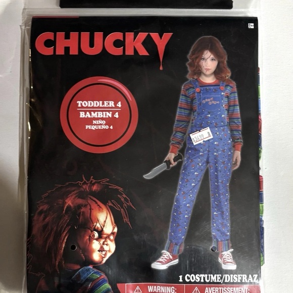 Chucky | Costumes | Chucky Childs Halloween Costume Blue And Red | Poshmark